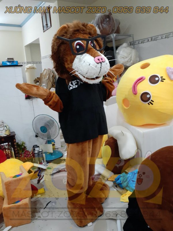 Đặt may mascot sư tử tại ZOZO