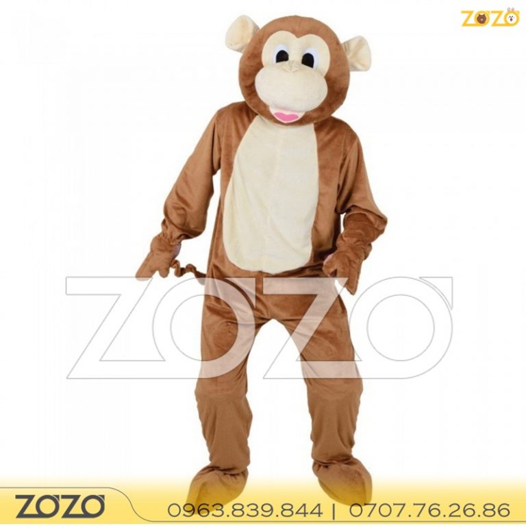 MASCOT KHỈ - Mascot Zozo - Xưởng may mascot đẹp