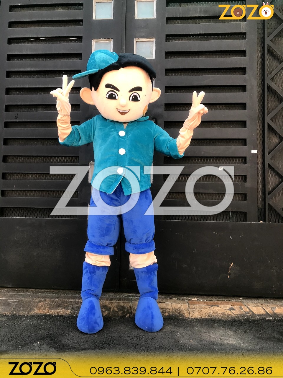 MASCOT CHỚP CHỚP - Mascot Zozo - Xưởng may mascot đẹp