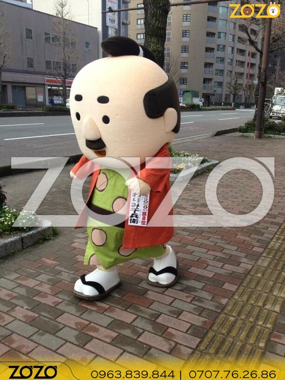 Mascot NhÂn VẬt NhẬt BẢn Mascot Zozo Xưởng May Mascot đẹp