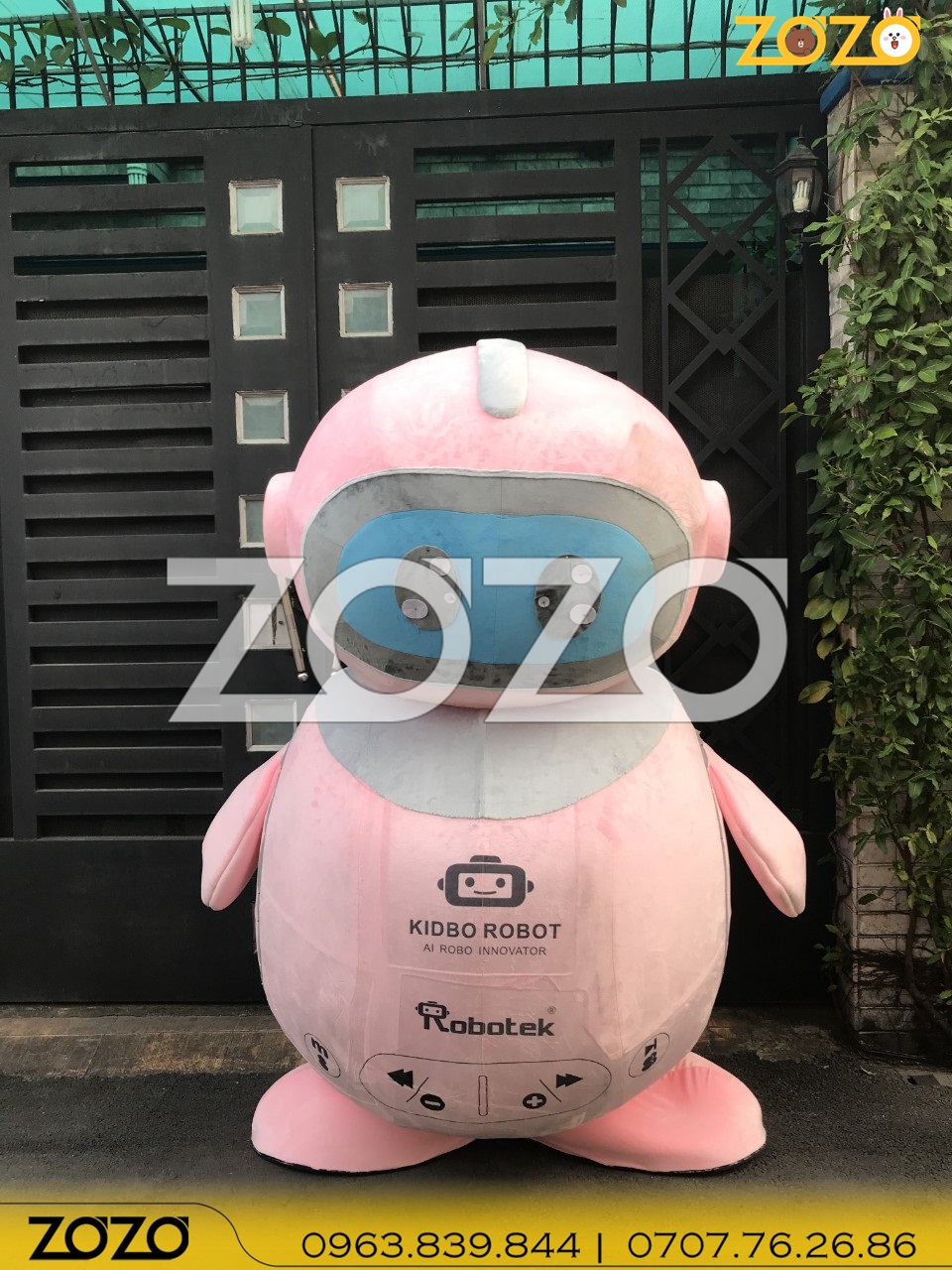 MASCOT ROBOT KIDBO - Mascot Zozo - Xưởng may mascot đẹp