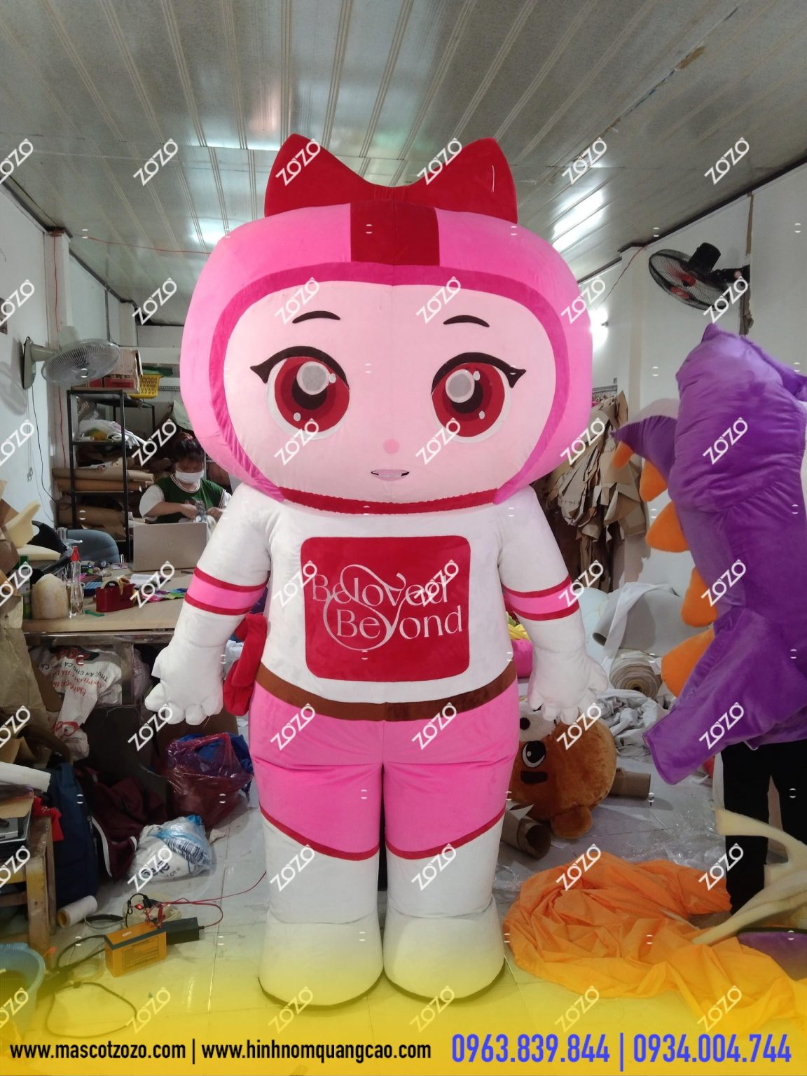 Xưởng may Mascot ZOZO chuyên Mascot theo yêu cầu, Mascot giá rẻ