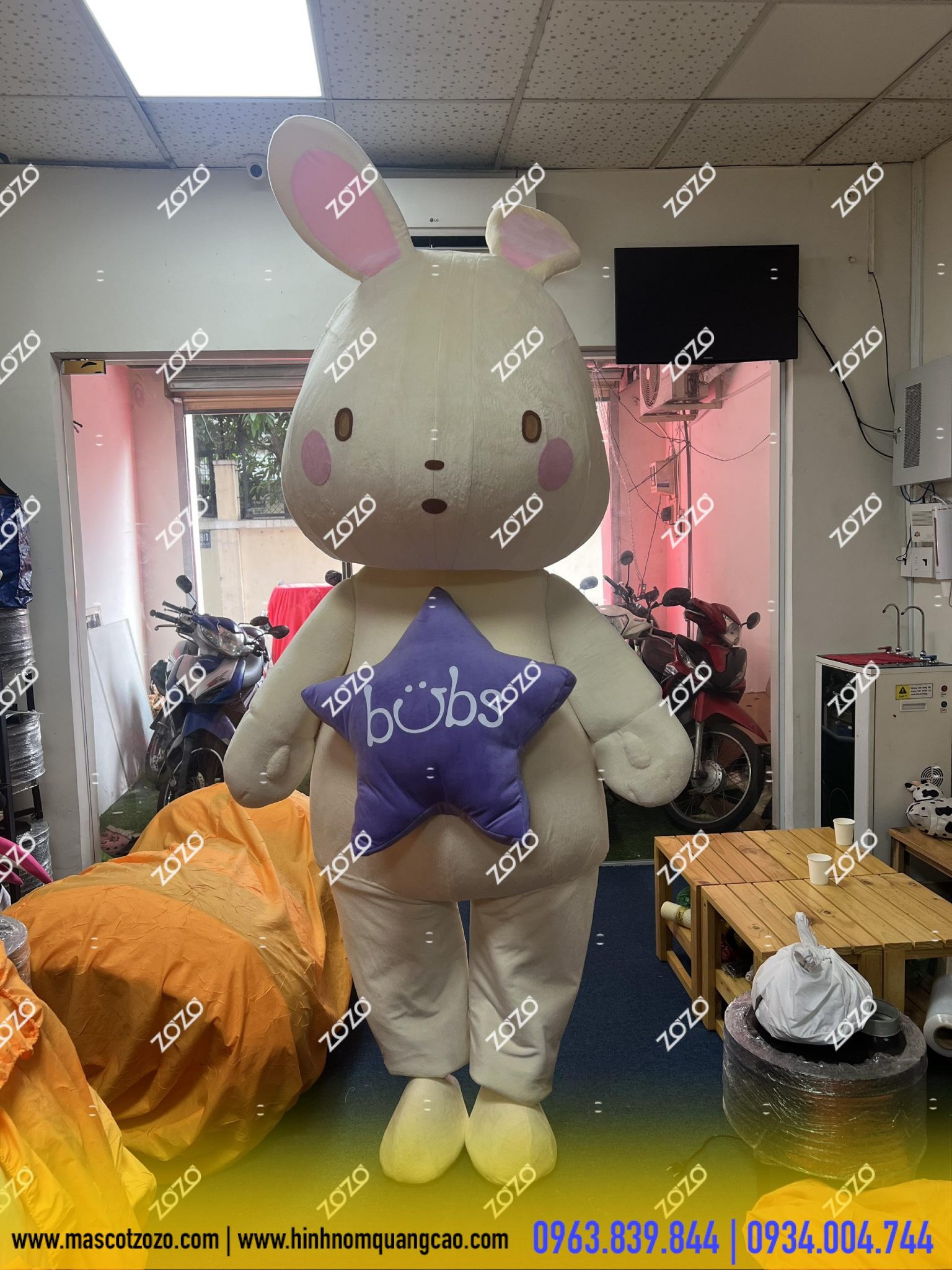 MASCOT ZOZO - May và cho thuê mascot cao cấp