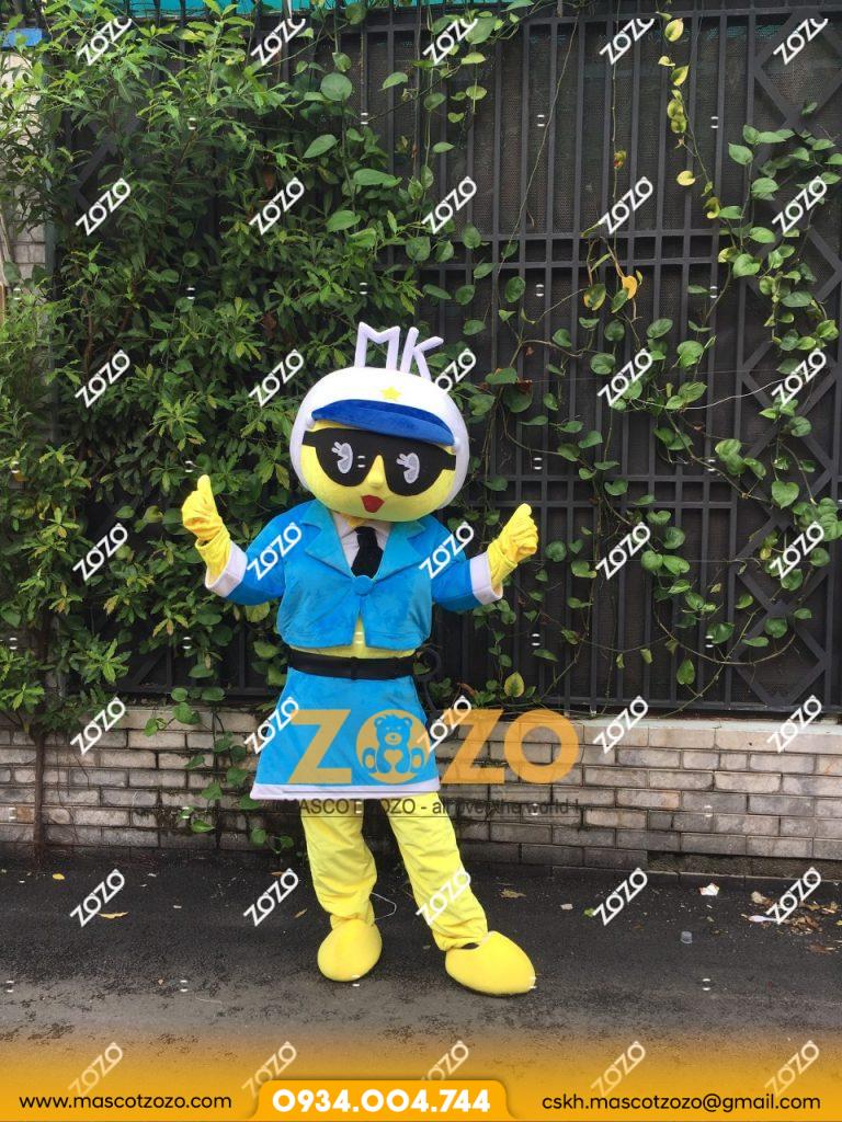 Thuê mascot giá rẻ tại TPHCM - Mascot Zozo - Xưởng may mascot đẹp