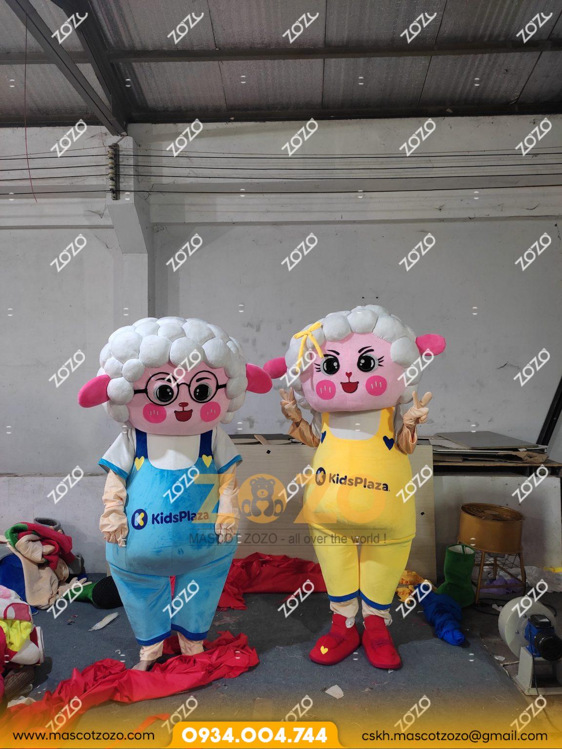 Xưởng may Mascot ZOZO chuyên Mascot theo yêu cầu, Mascot giá rẻ
