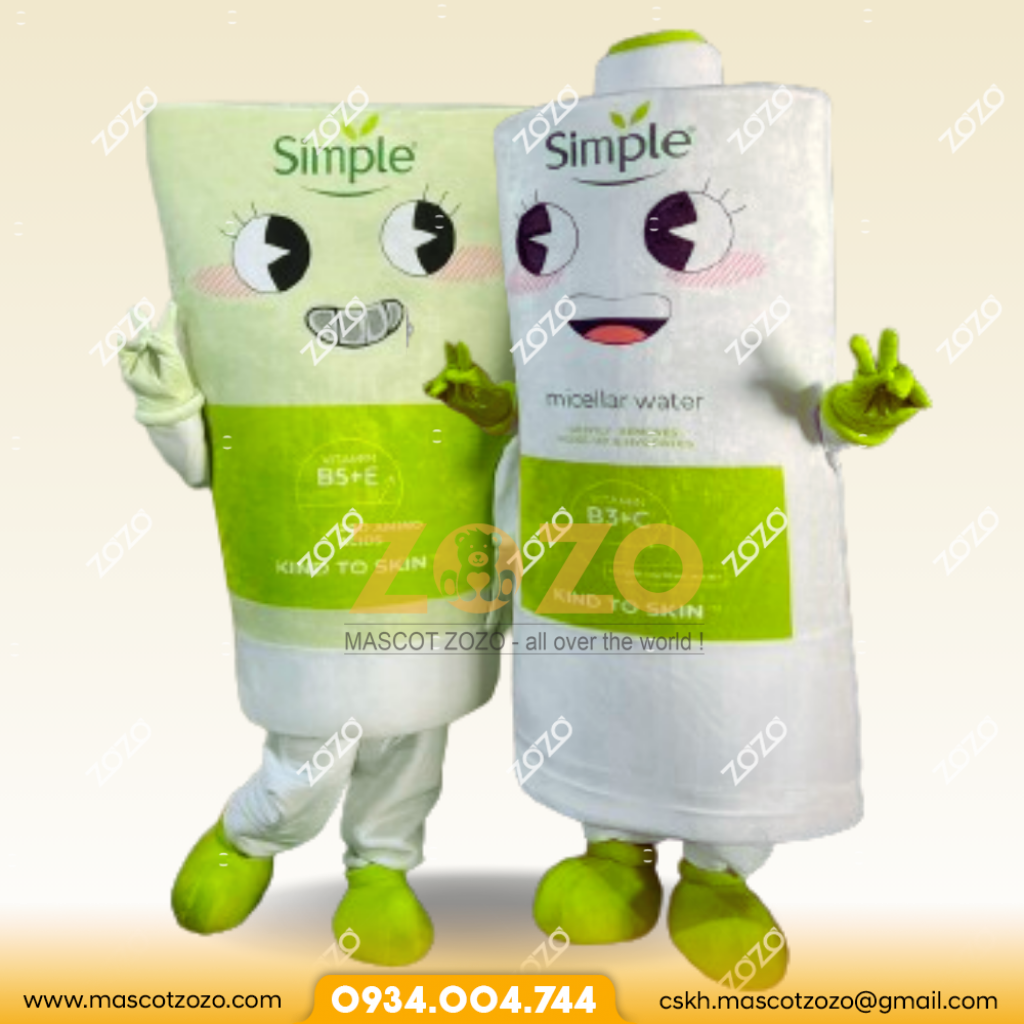 Xưởng may Mascot ZOZO chuyên Mascot theo yêu cầu, Mascot giá rẻ