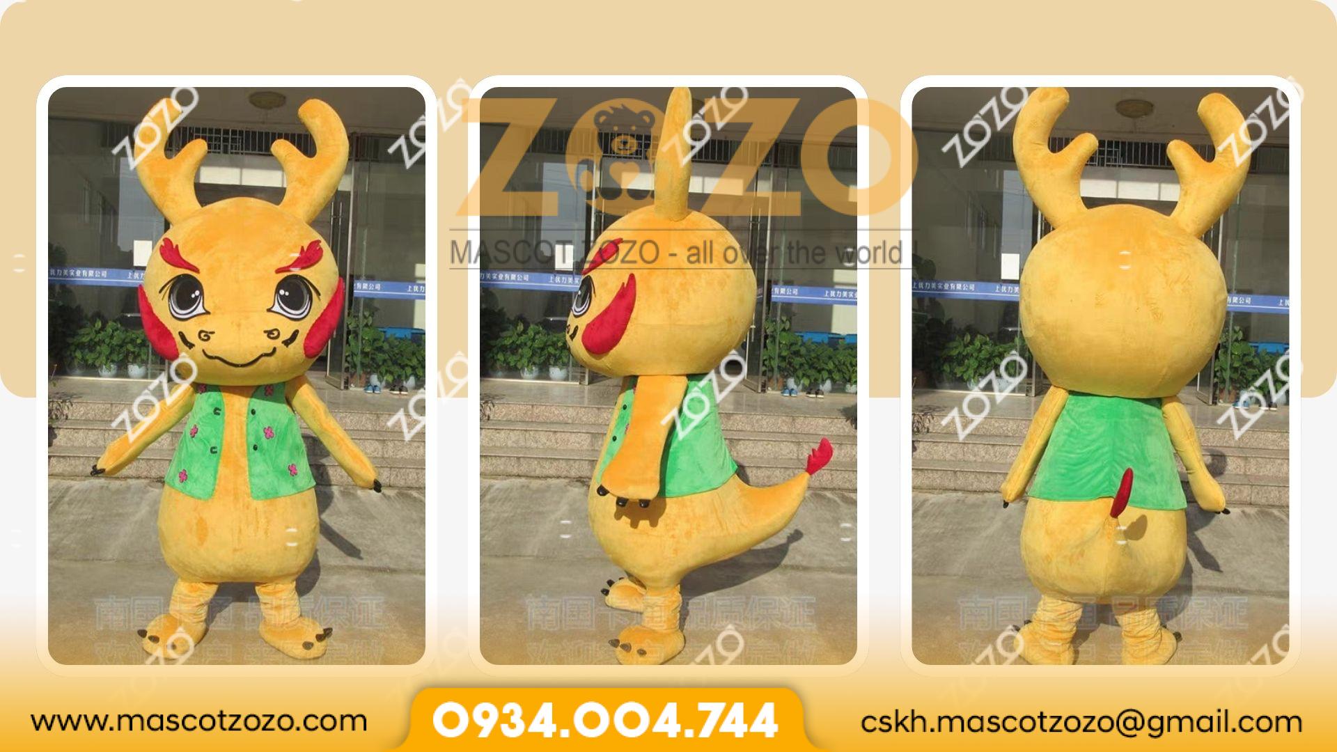 LỰA CHỌN MẪU MASCOT (LINH VẬT) RỒNG CHO NĂM 2024 (phần 1) - Mascot Zozo ...