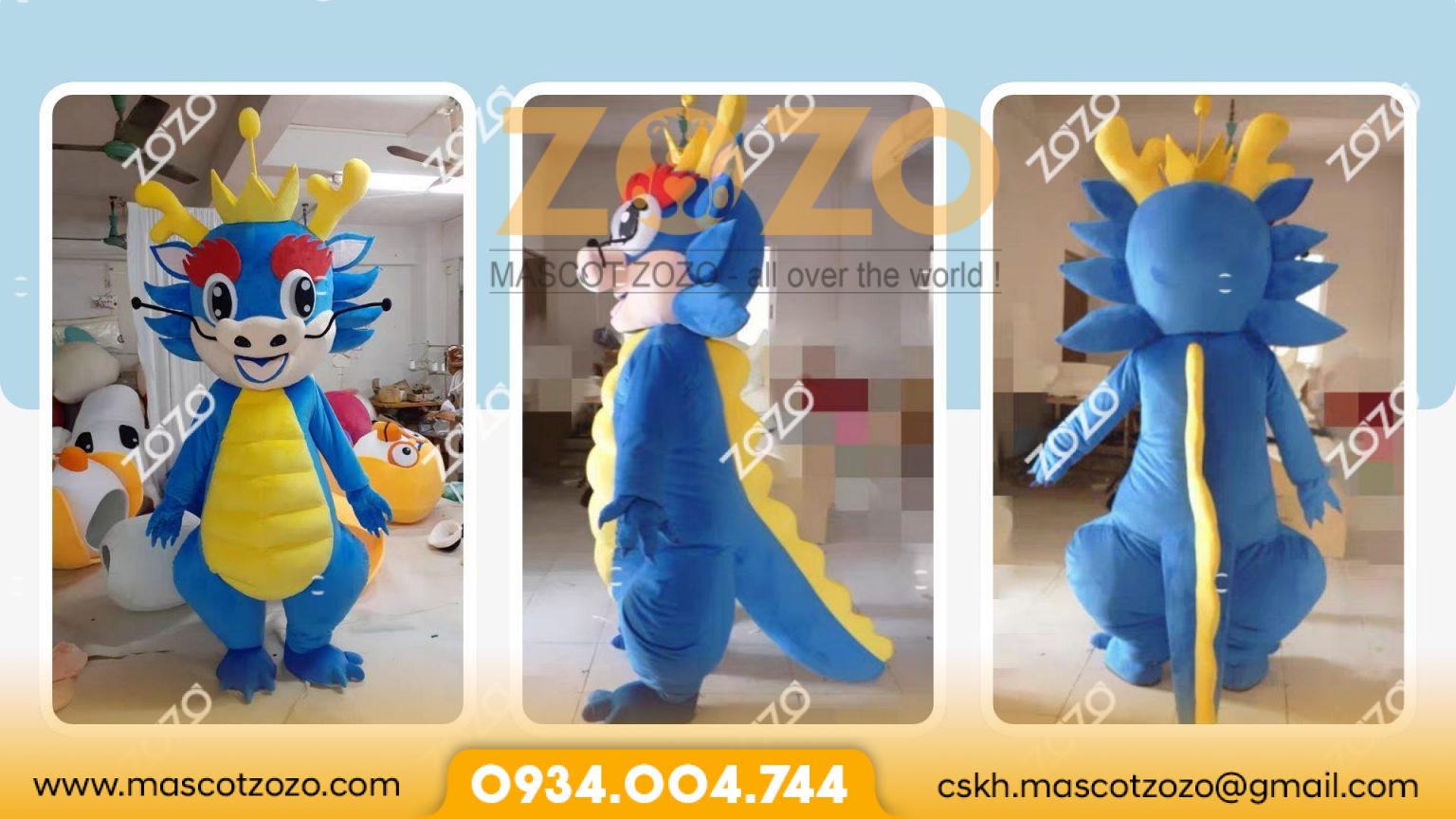 LỰA CHỌN MẪU MASCOT (LINH VẬT) RỒNG CHO NĂM 2024 (phần 1) - Mascot Zozo ...