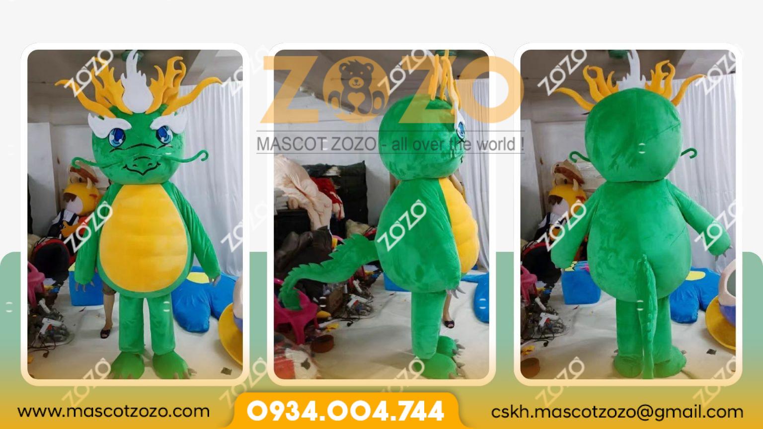 LỰA CHỌN MẪU MASCOT (LINH VẬT) RỒNG CHO NĂM 2024 (phần 1) - Mascot Zozo ...