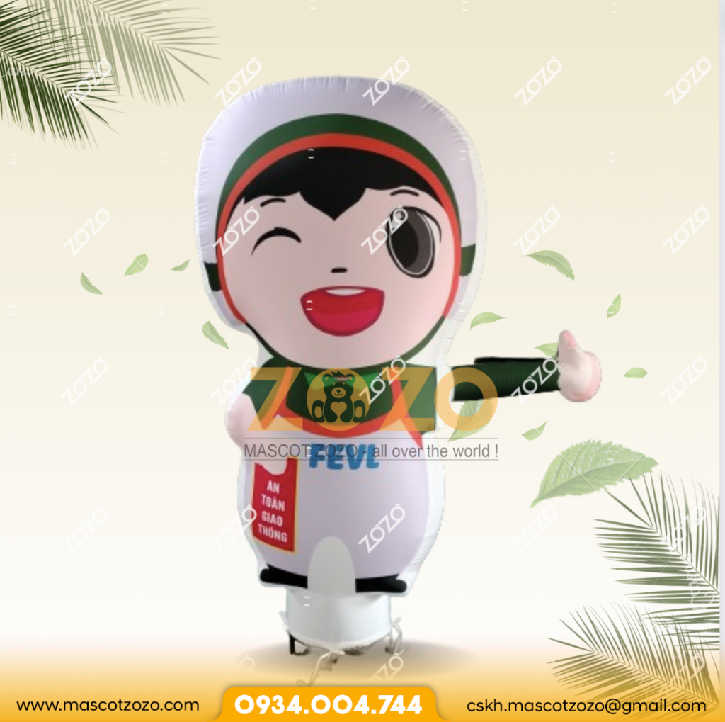 Xưởng may Mascot ZOZO chuyên Mascot theo yêu cầu, Mascot giá rẻ