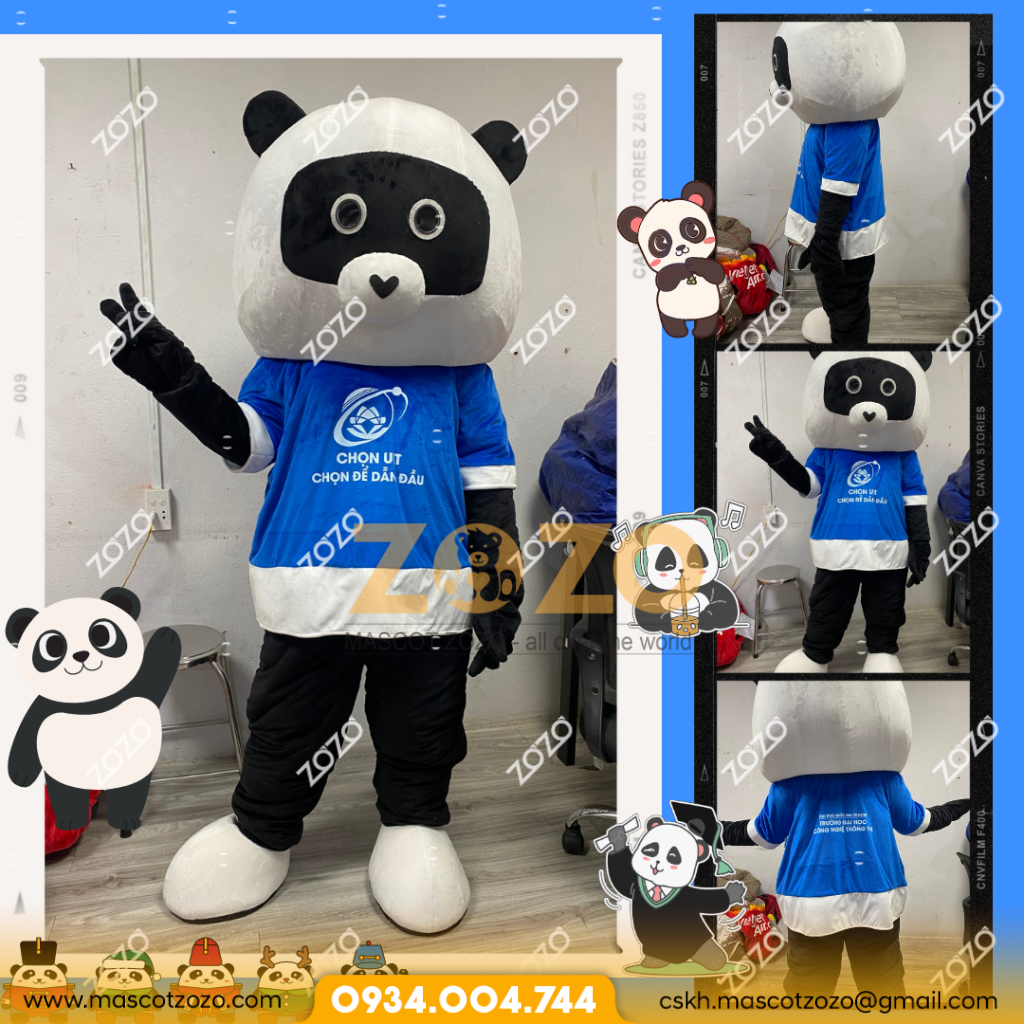 MASCOT MÌ HẢO HẢO - PHỞ ĐỆ NHẤT - Mascot Zozo - Xưởng may mascot đẹp