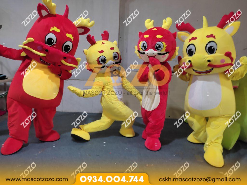 MASCOT / LINH VẬT BÉ RỒNG - Mascot Zozo - Xưởng may mascot đẹp