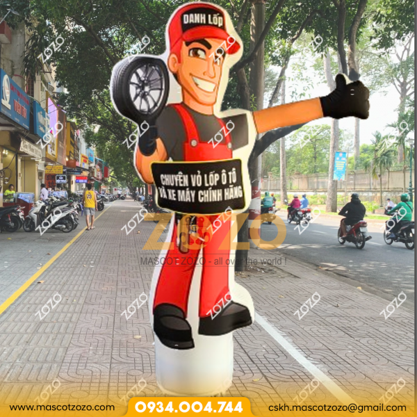 Xưởng may Mascot ZOZO chuyên Mascot theo yêu cầu, Mascot giá rẻ