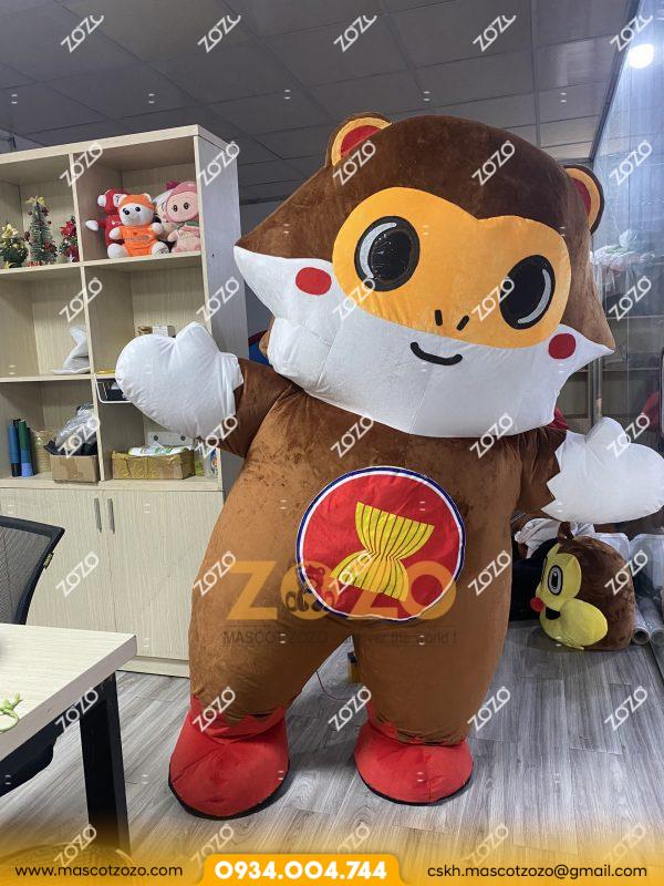 Xưởng may Mascot ZOZO chuyên Mascot theo yêu cầu, Mascot giá rẻ