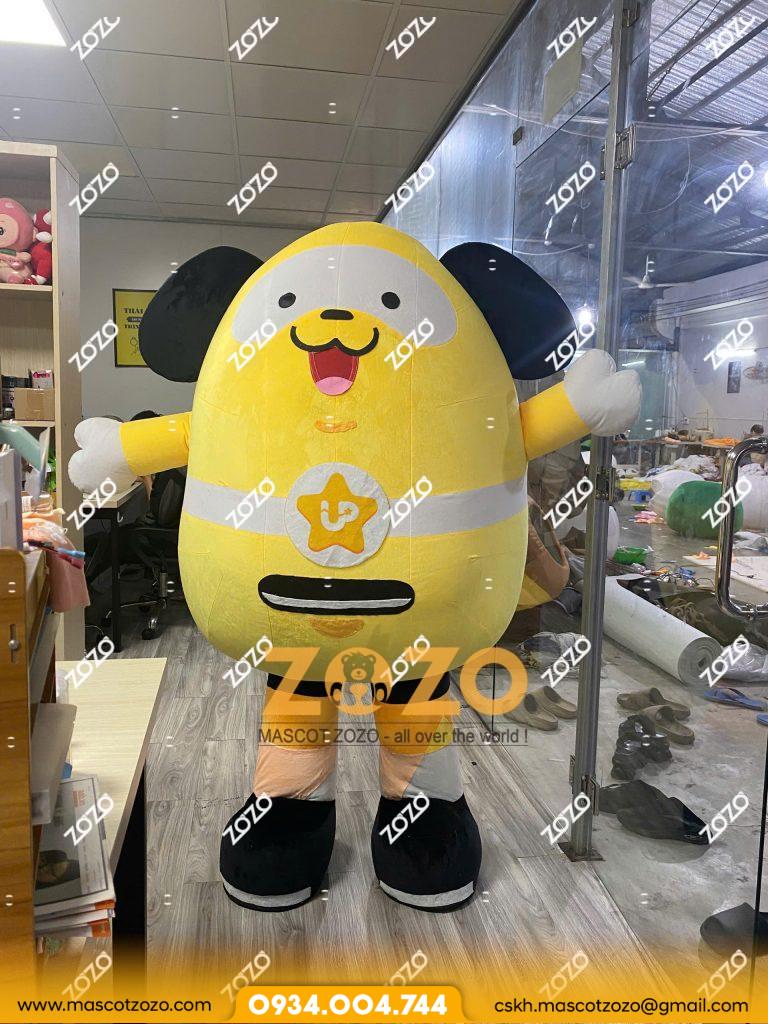 MASCOT HƠI BÉ CHÓ URBOX - Mascot Zozo - Xưởng may mascot đẹp
