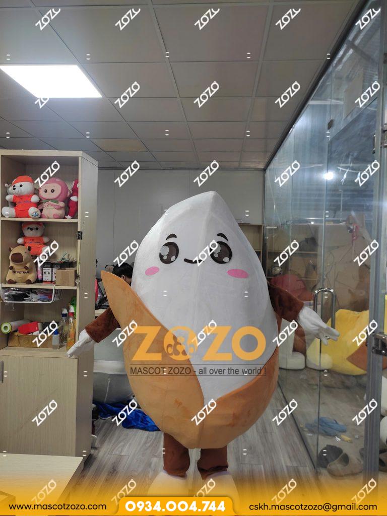 MASCOT HẠT GẠO - Mascot ZOZO chuyên sản xuất Mascot theo yêu cầu